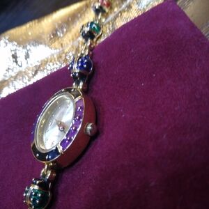 Joan Rivers | Accessories | Joan Rivers Famous Ladybug Link Watch 75 ...